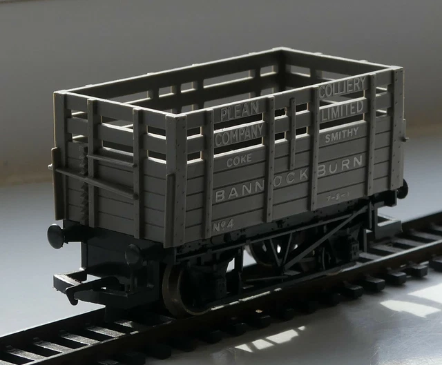 HORNBY R101 COKE Wagon "Plean Colliery", Grey Livery VGC, Boxed EUR 9 ...