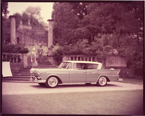 1959 AMC RAMBLER Ambassador Custom Automobile Old Car Advertising Photo ...