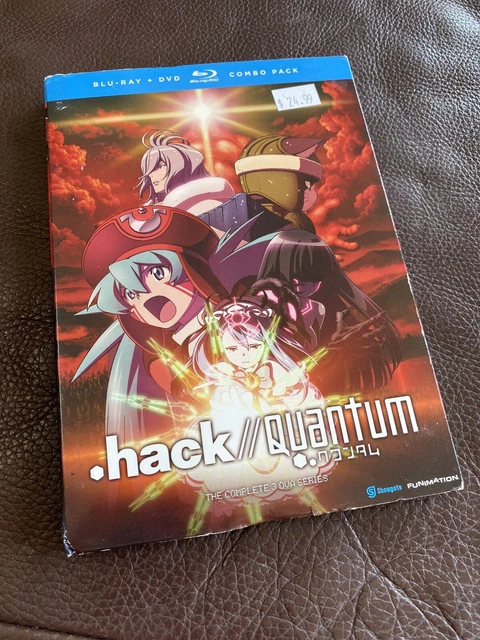 .HACK QUANTUM COMPLETE 3 OVA Series Blu Ray DVD Combo Funimation $24.99 - PicClick CA