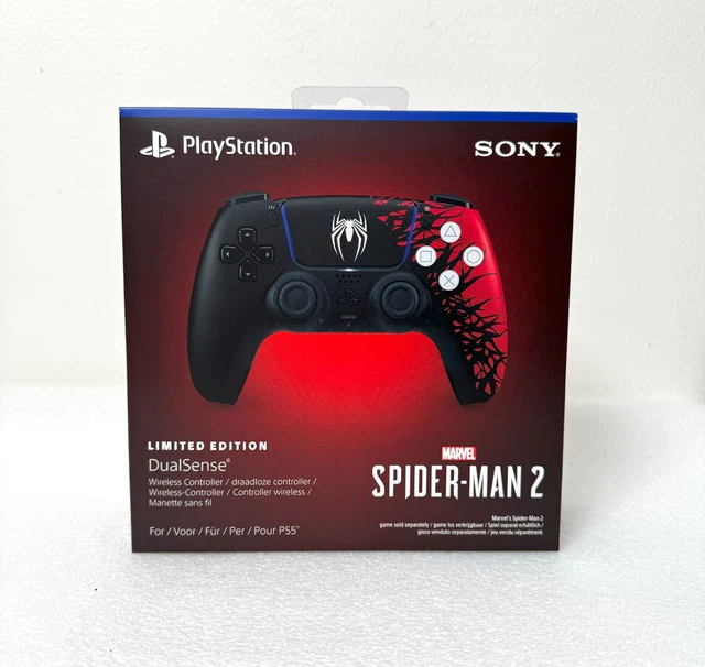 MARVEL'S SPIDER-MAN 2 Limited Edition DualSense Wireless Controller PS5 ...