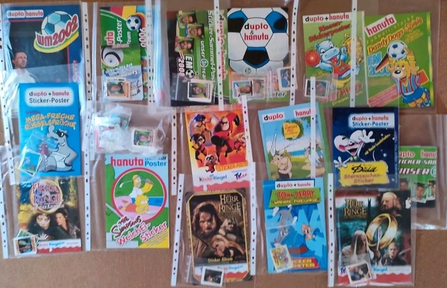 FERRERO DUPLO HANUTA Stickerposter Sticker EUR 1,00 - PicClick DE