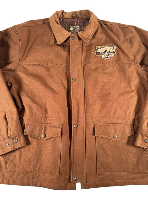 RARE PRCA PRO Rodeo NFR Las Vegas 2012 Chore Jacket Size 3XL £318.58 ...