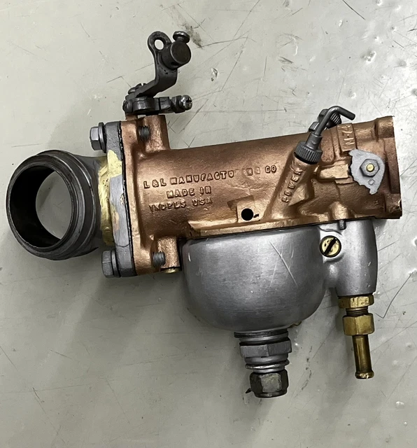 OEM 1952-65 HARLEY-DAVIDSON Panhead Linkert M74B Carburetor 418 Casting ...