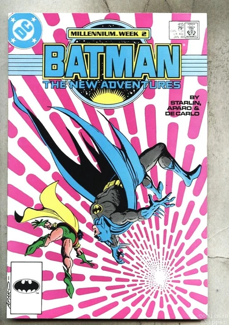 BATMAN #415 (DC,1/1988) F Starlin, Aparo, Jason Todd EUR 6,71 - PicClick FR
