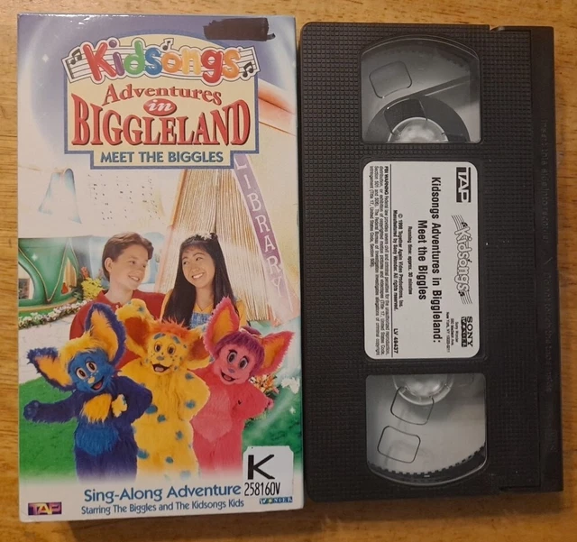 KIDSONGS ADVENTURES IN Biggleland (VHS 1998) Meet The Biggles EUR 38,68 ...