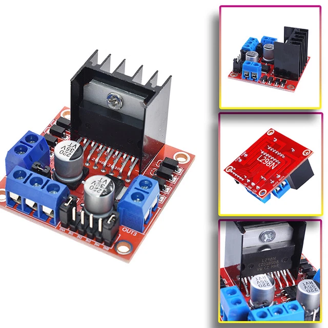 1/2/3/4/5PCS L298N DUAL H Bridge DC Stepper Motor Driver Controller Board Module £5.66 - PicClick UK