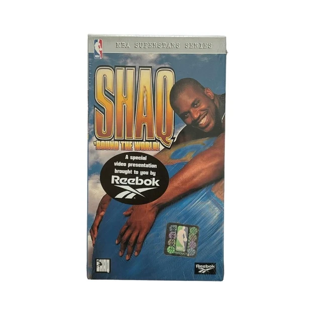 SHAQ ‘ROUND THE World” VHS 1998 Shaquille O’Neal Reebok Special Factory Sealed $49.94 - PicClick CA