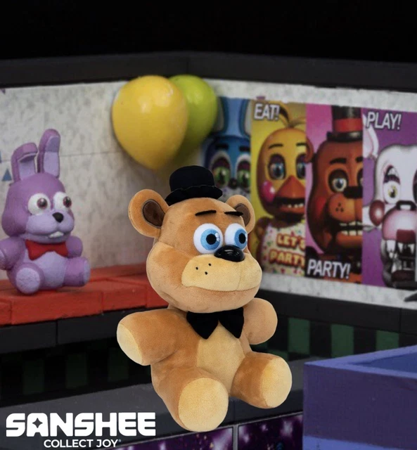 OFFICIAL SANSHEE FIVE Nights at Freddy's FREDDY FAZBEAR Plush & Card ...