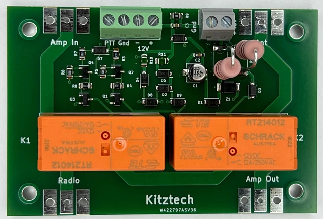 TX/RX SWITCH FOR HF Amplifiers or Antenna Switching 1500W 1.8 mhz - 55 ...