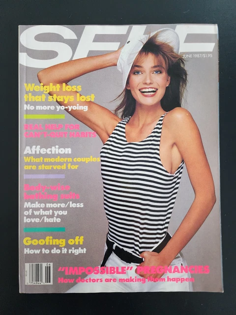 1987 SELF MAGAZINE PAULINA PORIZKOVA Elle Macpherson BIKINIS Lara ...