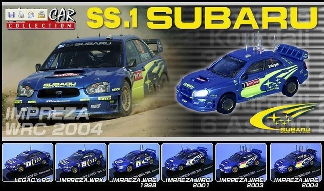 CM'S RALLY CAR Collection SS.1 Subaru Edition 1...4 Typen (Impreza ...
