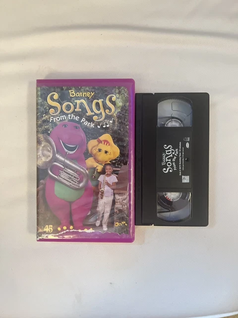 BARNEY: SONGS FROM the Park (2003) | VHS Tape | Canadian Clamshell ...