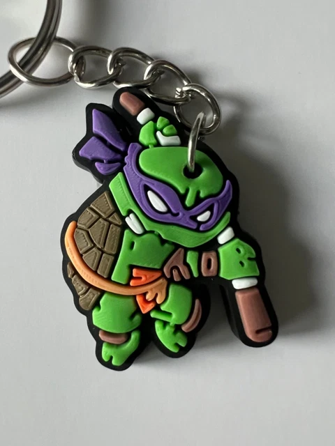 TEENAGE MUTANT NINJA Turtles Keyring TMNT Donatello £1.49 - PicClick UK