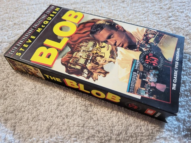 THE BLOB VHS 1995 (1958) 35th Anniversary Collector's Edition Steve McQueen $12.59 - PicClick CA