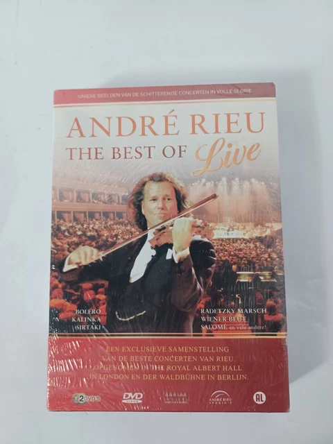 ANDRE RIEU THE Best Of Andre Rieu Live 2 DVD Set Brand New & Sealed D44 ...