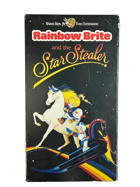 RAINBOW BRITE AND The Star Stealer VHS 1986 Classic Cartoon Movie Rare ...