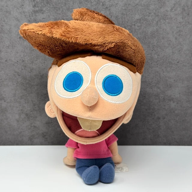 FAIRLY ODD PARENTS Timmy Turner Big Head Plush Toy 10" - Universal ...