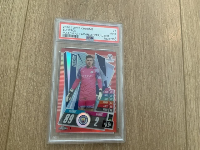 2020 TOPPS CHROME Ederson Match Attax Red Refractor/5 $294.74 - PicClick