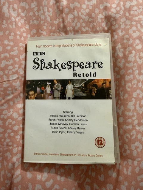 BBC SHAKESPEARE RETOLD (12) DVD Brand New UK Release Genuine Fast ...