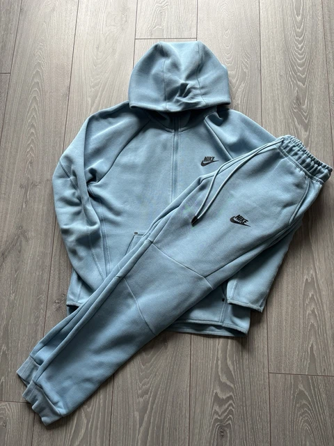 XS OLD SEASON Baby Blue Nike Tech Fleece £125.52 - PicClick UK