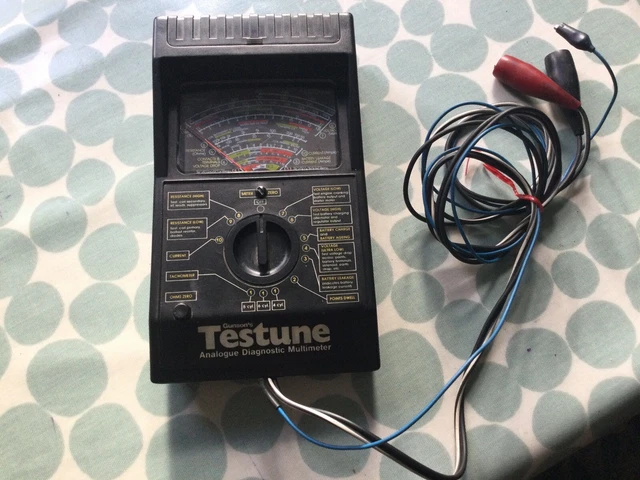 GUNSONS TESTUNE Analogue Diagnostic Multimeter And Handbook £20.00 ...