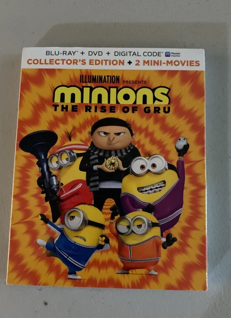 MINIONS: THE RISE of Gru (Blu-ray, 2022). DVD ONLY EUR 8,24 - PicClick IT