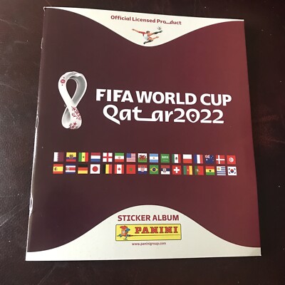PANINI OFFICIAL FIFA Football World Cup Qatar 2022 Sticker Album Inc 6 ...