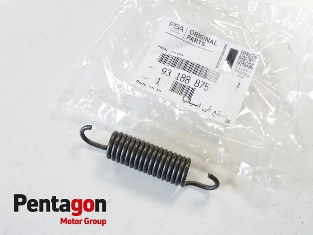 GENUINE VAUXHALL ADAM Corsa D/E Clutch Pedal Return Spring 93188875 £8. ...