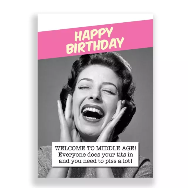 FUNNY BIRTHDAY CARD | Retro Birthday Card | Rude Birthday Card £3.95 ...