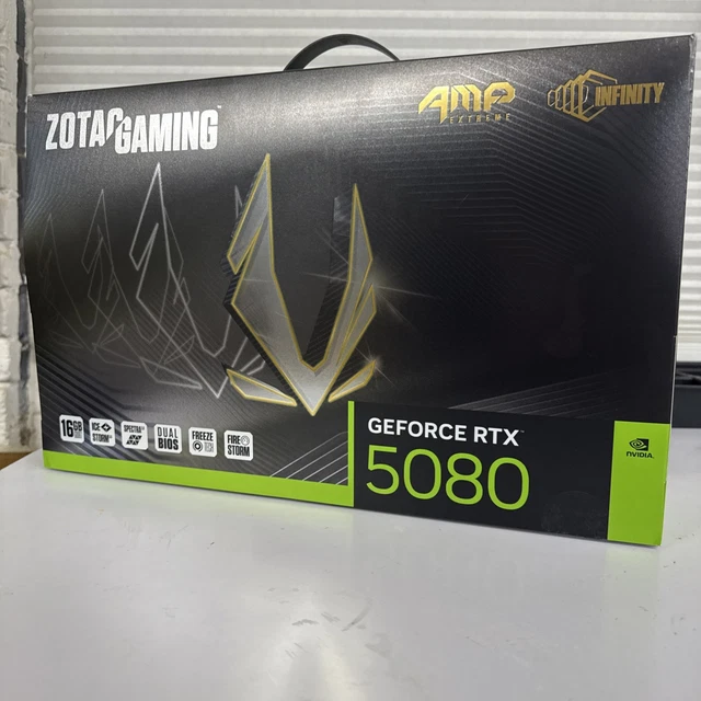 NVIDIA GEFORCE RTX 5080 Zotac Amp Extreme Infinity 16Gb Gddr7!! New ...