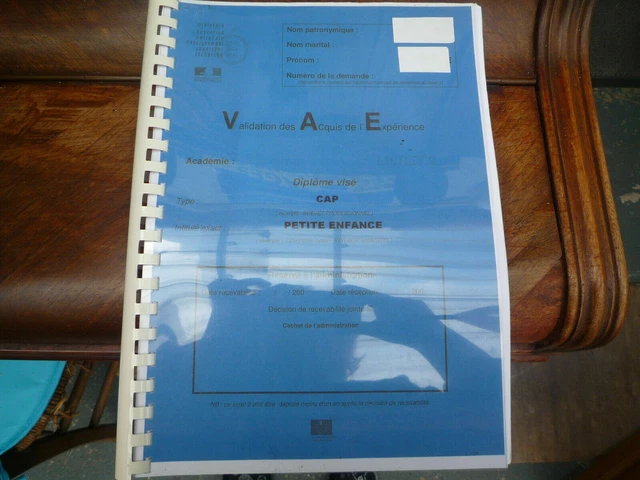 Exemple De Livret 2 Vae Rempli Pdf Gratuit | Chtoby Pomnili