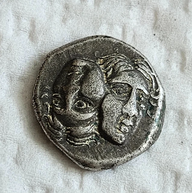 GREEK SILVER COIN MOESIA, Istros. Circa 313-280 BC. AR Drachm -5.30g ...