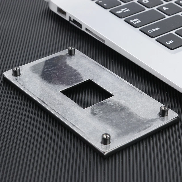 PC MOTHERBOARD CPU Cooler Mounting Bracket Metal Back Plate for AMD AM4 ...