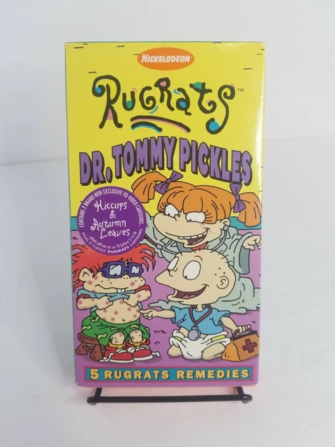 NICKELODEON’S RUGRATS DR. Tommy Pickles VHS Video Tape VTG Nick Jr ...
