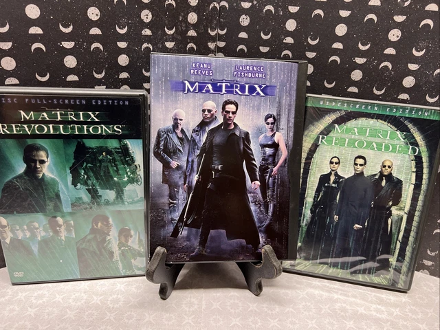 THE COMPLETE MATRIX Trilogy (DVD, 2007, 3-Disc Set) $7.00 - PicClick