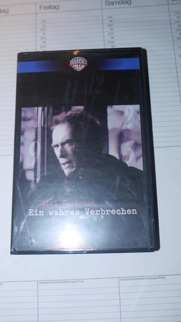 EIN WAHRES VERBRECHEN Clint Eastwood VHS VIDEO Kassette EUR 1,00 - PicClick FR