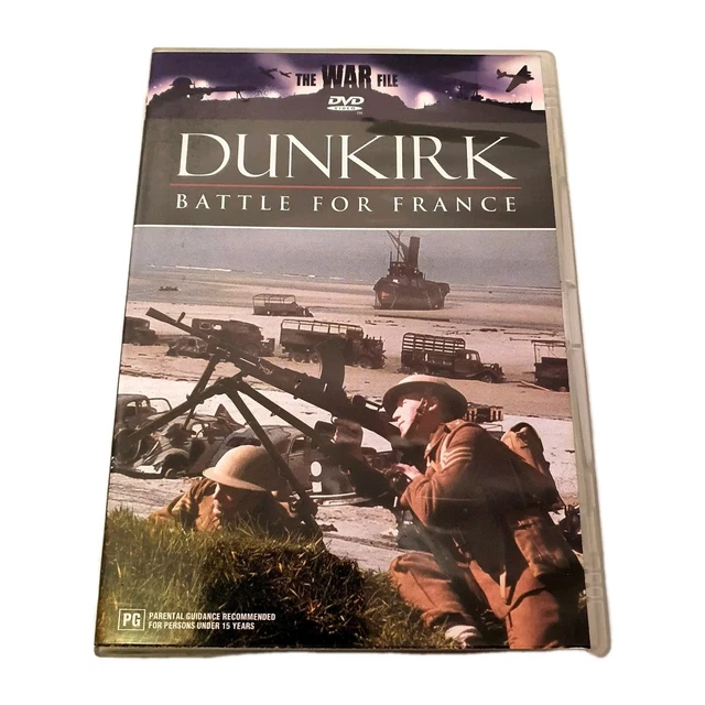 DUNKIRK | THE Battle For France DVD The War File Series, Region 0/All, VGC £5.12 - PicClick UK