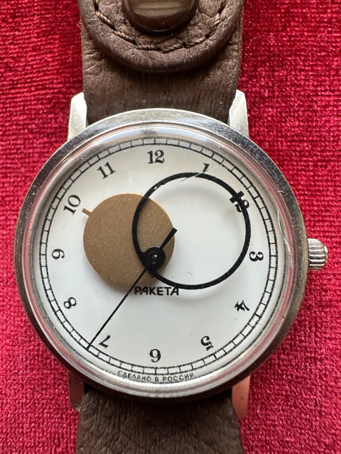 PAKETA RAKETA COPERNICUS orologio vintage uomo russo meccanico manuale ...