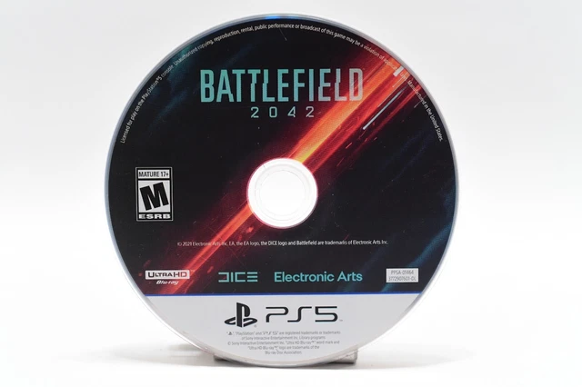 BATTLEFIELD 2042 - Sony PlayStation 5 Game Disc Only Light Cracks at ...