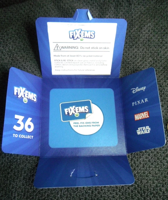 DISNEY LOGO - Woolworths Fix-Ems sticker – free post £1.85 - PicClick UK