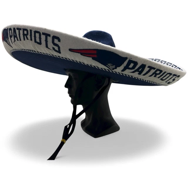 NEW ENGLAND PATRIOTS Mexican Charro Hat Sombrero Mariachi Adult Unisex ...