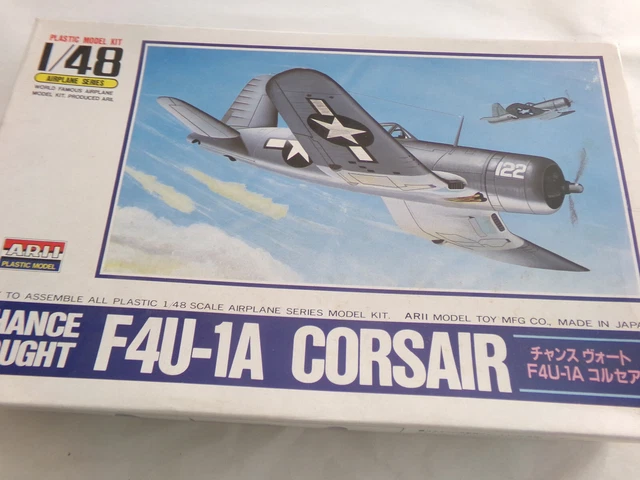 ARII MODELLBAUSATZ CHANCE VOUGHT F4U-1A CORSAIR im Maßstab 1:48 EUR 16,00 - PicClick DE