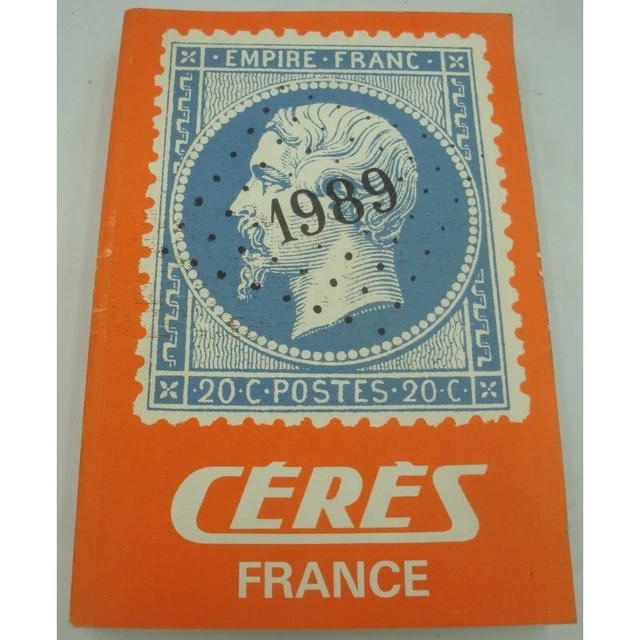 CATALOGUE TIMBRE-POSTE FRANCE 1989 Cérès - Philatélie EUR 12,99 ...