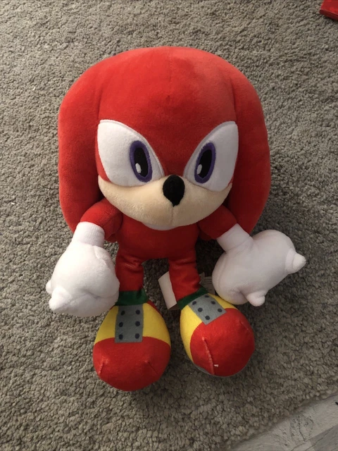 SONIC THE HEDGEHOG Plush Knuckles Soft toy Stuffed SEGA Licensed Toy £3 ...