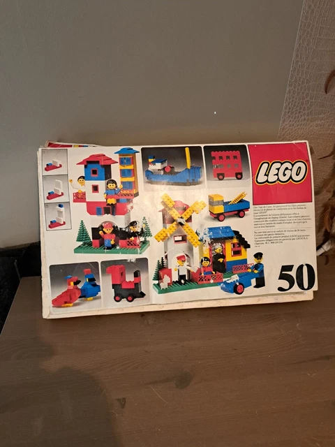 LEGO ANCIENNE BOITE VIDE n°50 EUR 5,00 - PicClick FR