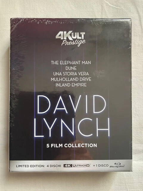DAVID LYNCH - 5 Film Collection (4Kult Prestige) (4 4K Ultra HD + Blu ...