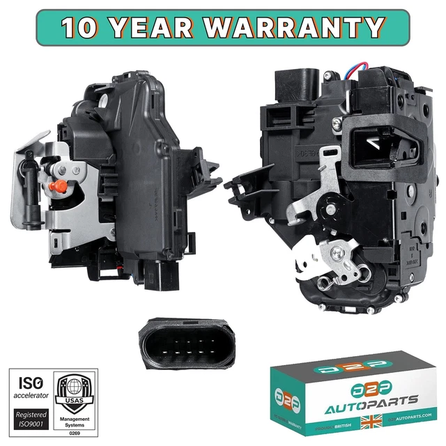 FRONT RIGHT DOOR Lock Actuator Mechanism 4B2837016 For Audi A4 (B6, B7 ...