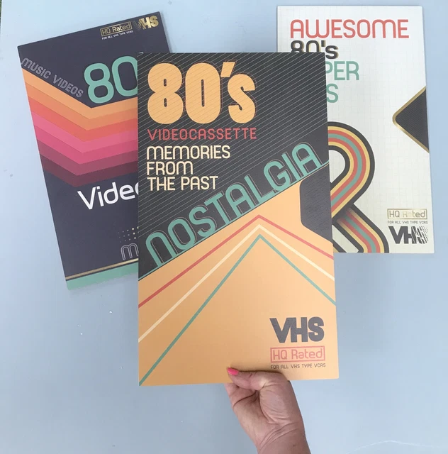 GIANT WOODEN 80S VHS Video Prop Retro Prop Sign Party Decoration Wall ...