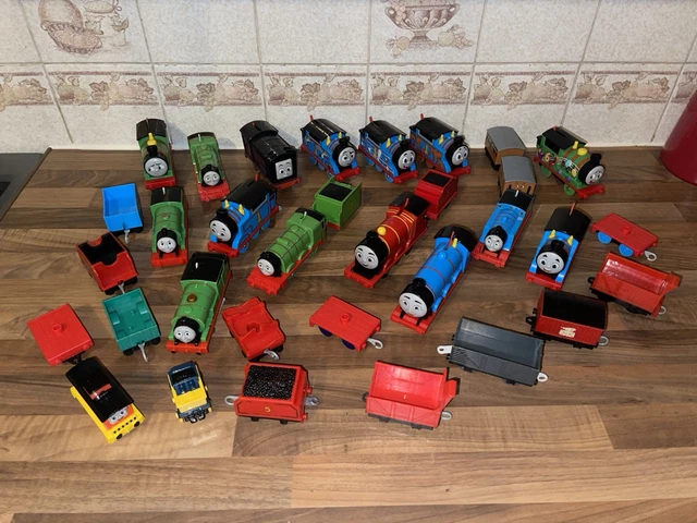 THOMAS THE TANK Engine Motorised Trains Mattel Bundle x15 All Working ...