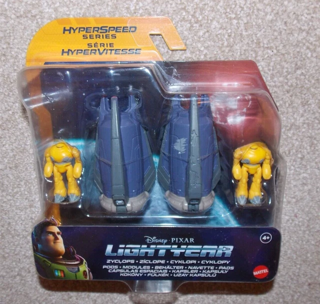 MATTEL - DISNEY Pixar - Lightyear Hyperspeed Zyclops Space Pod Pack ...